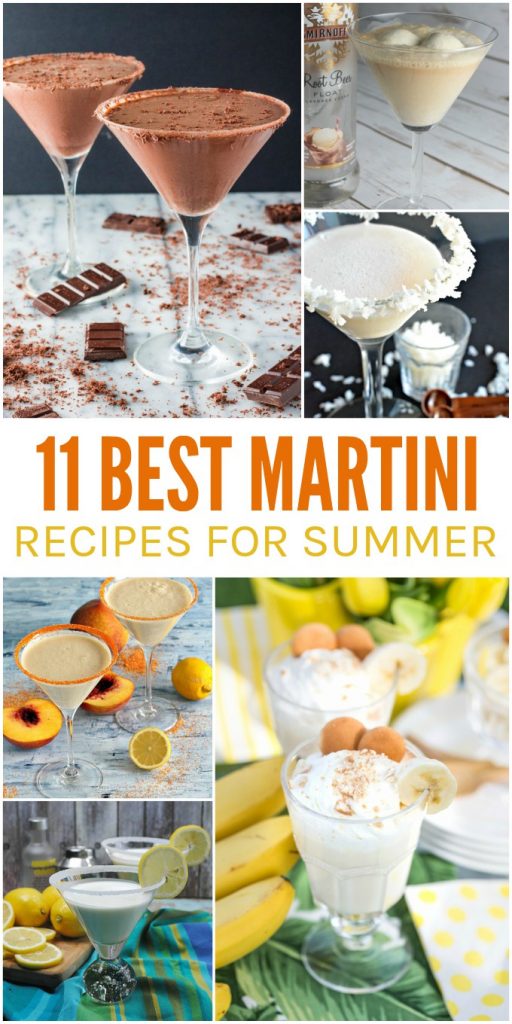 11 Best Martini Recipes to Cool You Off in the Hot Summer Months